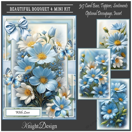 Beautiful Bouquet 4 Mini Page Kit - CUP1429773_58488 | Craftsuprint