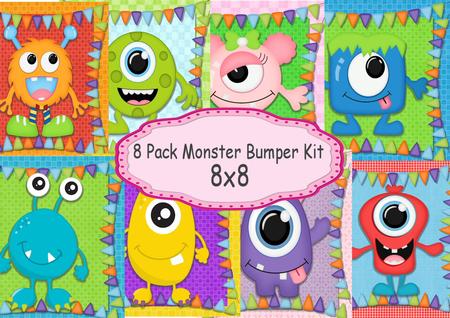 8x8 Monster Bumper Kit - CUP646019_983 | Craftsuprint