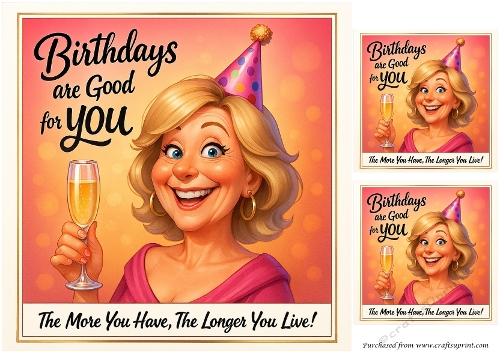 DD FUNNY FEMALE BIRTHDAY 17 - CUP1406736_1051 | Craftsuprint