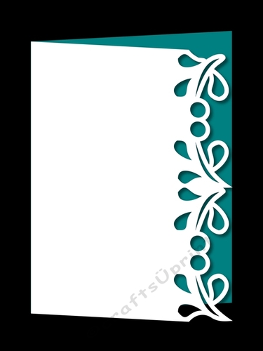 OVER THE EDGE FLORAL BORDER 8 - CUP742692_1051 | Craftsuprint