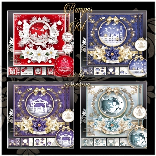 Bumper Kit Christmas Festive Scenes - CUP1116710_1641 | Craftsuprint