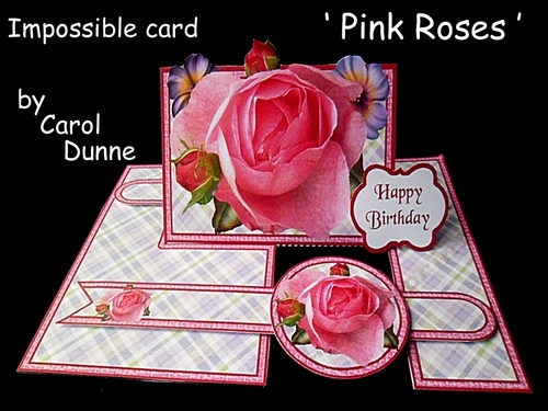 IMP Pink Roses - CUP877308_173 | Craftsuprint