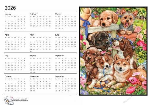 2026 calendar Cuteness Overload - CUP1412141_4063 | Craftsuprint