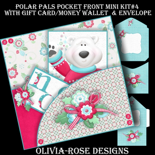 Polar Pals Pocket Front Mini Kit#4 - CUP1175735_104105 | Craftsuprint