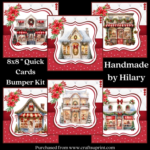 Ye Olde Christmas Shoppe 8x8 Quick Card Bumper Kit - CUP1251616_118824 ...