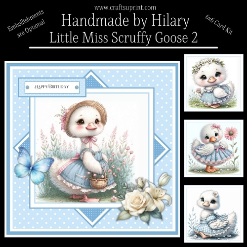 Little Miss Scruffy Goose 2 - CUP1376273_118824 | Craftsuprint