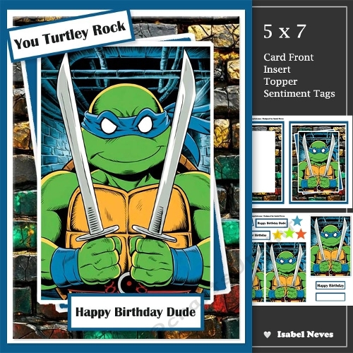 Ninja Turtles Birthday Wishes - CUP1377966_2073 | Craftsuprint