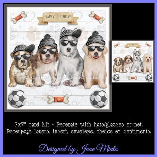 COOL DOGS mini kit - CUP1153746_57683 | Craftsuprint