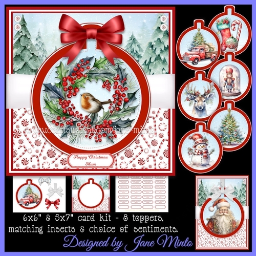 CHRISTMAS BAUBLES - CUP1219798_57683 | Craftsuprint
