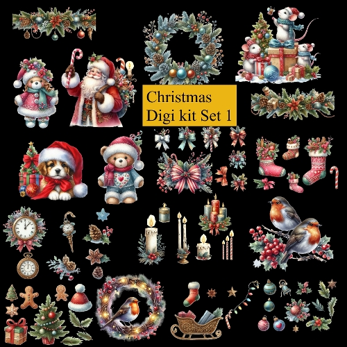 Christmas Digi kit 1 - CUP1384570_91280 | Craftsuprint