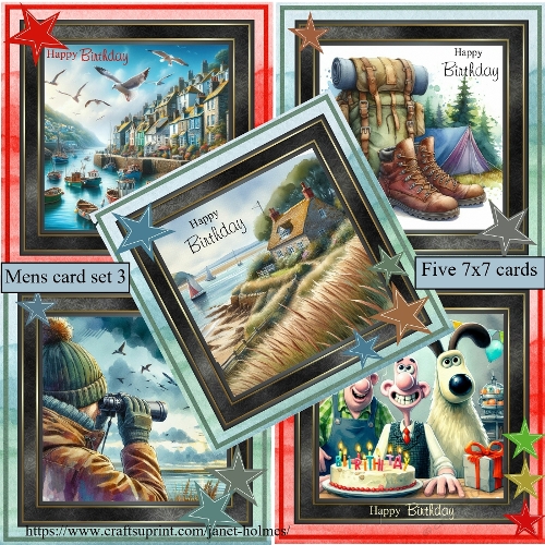 Cards for Men 3 - CUP1416330_91280 | Craftsuprint