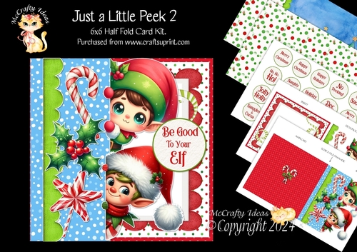 Just a Little Peek 2 - CUP1347742_905 | Craftsuprint