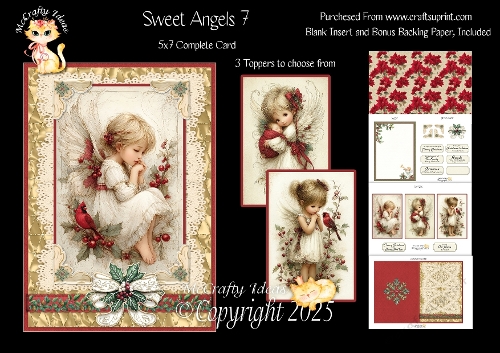 Sweet Angels 7 5x7 Mini Kit - CUP1410544_905 | Craftsuprint