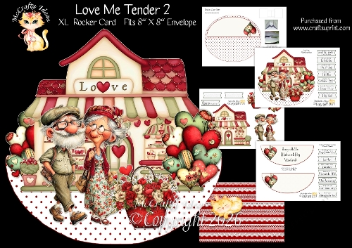 Love Me Tender 2 Rocker - CUP1420432_905 | Craftsuprint