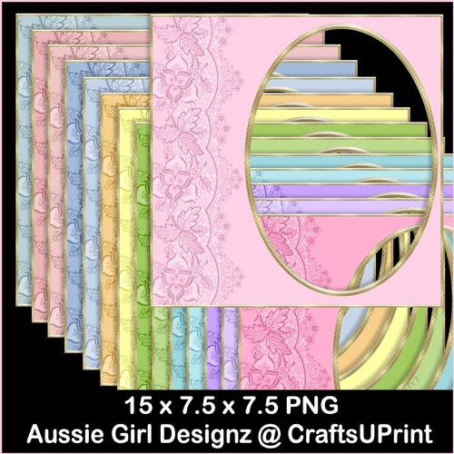 Side Border Frames-Easter Morn - CUP1290361_68705 | Craftsuprint