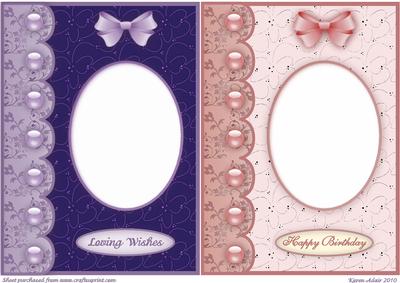 Elegant A5 Card Bases 5 - CUP74234_168 | Craftsuprint