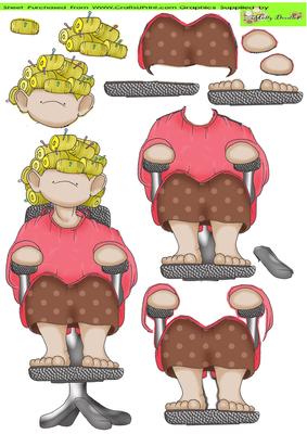Makeover Doodles - CUP226855_353 | Craftsuprint