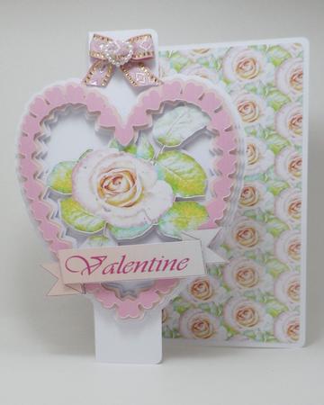 Rose In Heart Card Print And Cut Cameo Ready - CUP709837_1577 ...