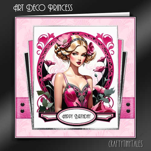 Art Deco Princess Kit-1 - CUP1381824_1784 | Craftsuprint