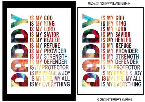 Fathers Day quick card - CUP1383311_71070 | Craftsuprint