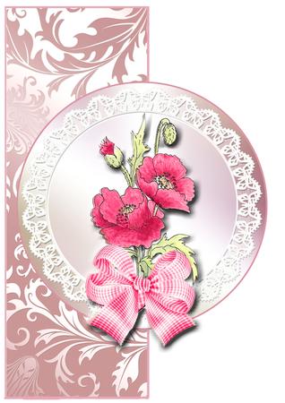 Poppy Over the Edge Mini Card Kit. - CUP456713_117 | Craftsuprint