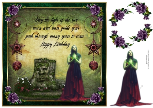 Wiccan Birthday Blessings - CUP987582_77133 | Craftsuprint