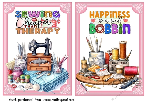 2 Sewing themed card fronts 5 - CUP1214746_659 | Craftsuprint