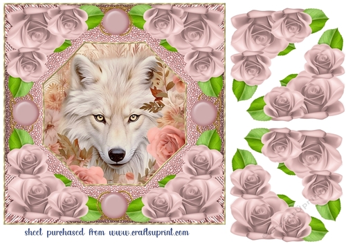 White wolf card front 11 - CUP1230782_659 | Craftsuprint