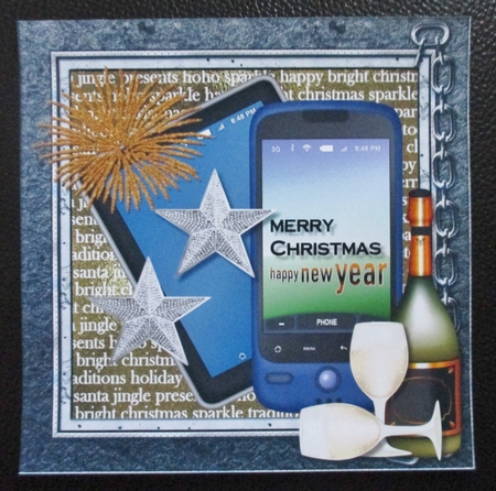 Male Card Christmas & new year - CUP720765_936 | Craftsuprint