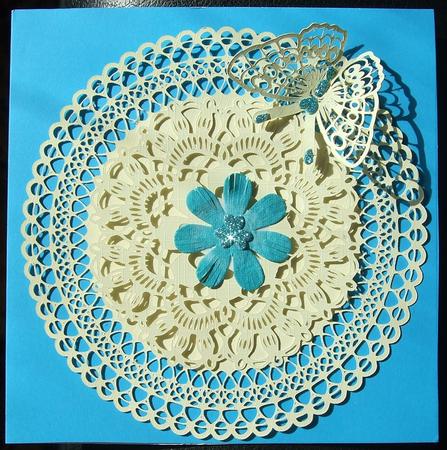 Layered Doily 2 & Butterfly - CUP692665_596 | Craftsuprint