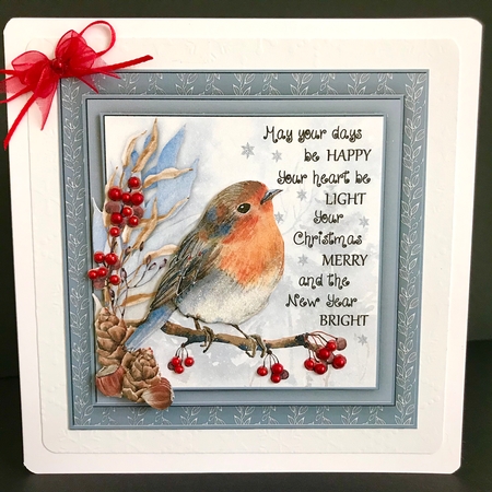 Forest Robin Christmas Mini Kit - CUP990316_72307 | Craftsuprint