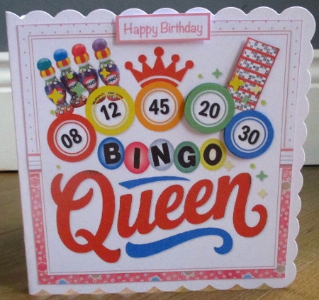 7x7 Bingo crazy choice of four mini kit - CUP1420401_1209 | Craftsuprint