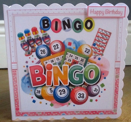 7x7 Bingo crazy choice of four mini kit - CUP1420401_1209 | Craftsuprint