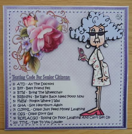 8x8 Stella's Texting Code for Seniors Mini Kit - CUP564885_1209 ...