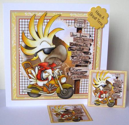 Born to Be Wild! Card Front Kit - CUP605784_1483 | Craftsuprint