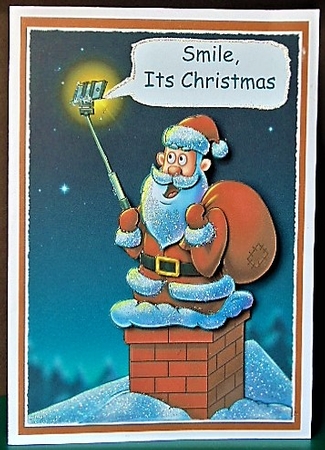 SANTA SELFIE A5 - CUP822859_57683 | Craftsuprint