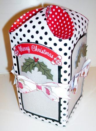 3D Xmas Trees & Holly Lantern Candle/gift Box Kit - CUP572814_359 ...