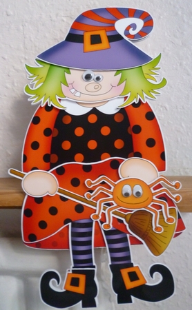 3D on the Shelf Card Kit - Little Halloween Witch Winnie - CUP638534 ...