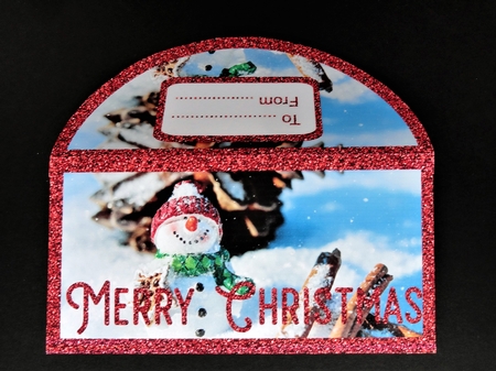 Mini Snowman Money Wallet - CUP937436_75068 | Craftsuprint