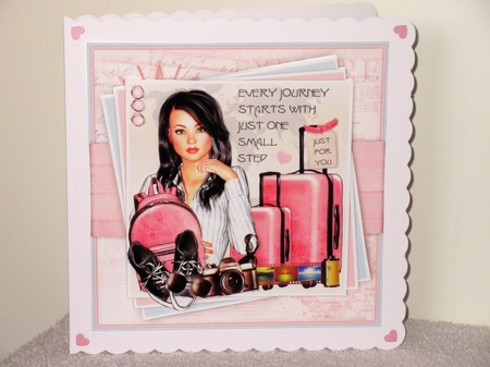 Travel Girl Mini Kit - CUP1148235_72307 | Craftsuprint