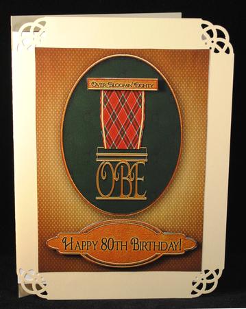Here's Your O.b.e. Award - Over Bloomin' Eighty! - CUP534218_1777 ...