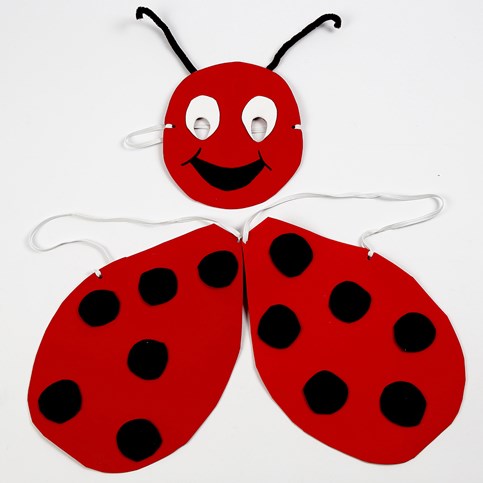 A Ladybird – A Foam Rubber Costume