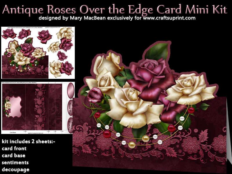 Over the Edge Card Mini Kit Instructions