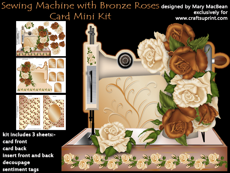 Sewing Machine Card Mini Kits