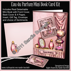 Mini Book Card Kit Tutorial