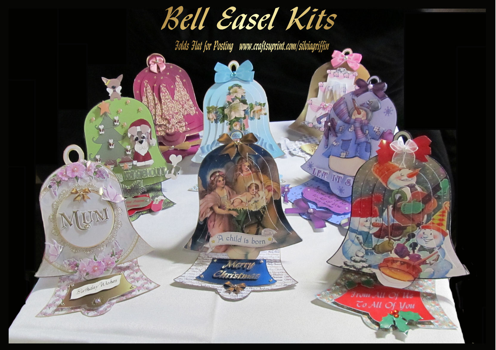 Bell Easel Cards Instructions