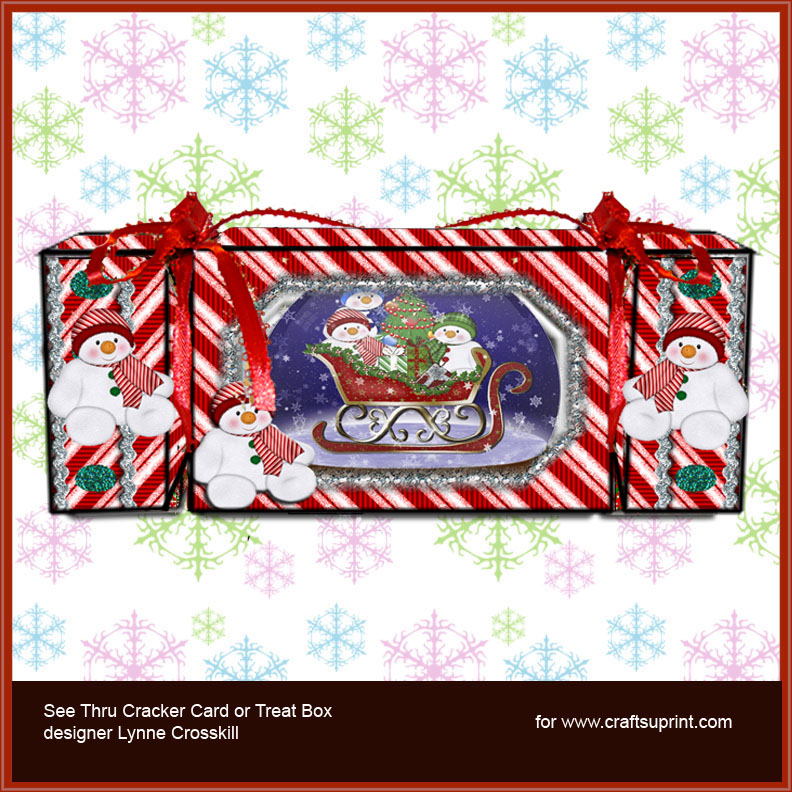 See-Thru Cracker Card Tutorial