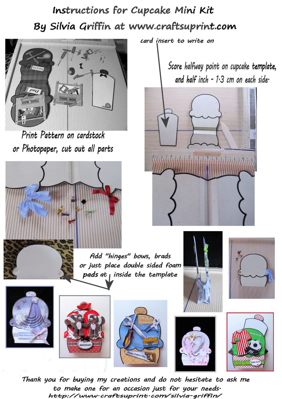 Cupcake Mini Kits Tutorial